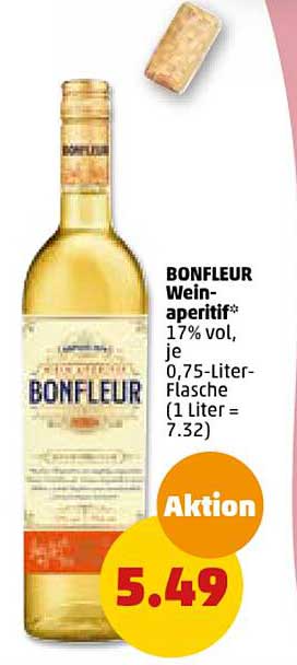 Bonfleur Weinaperitif Angebot bei Penny - 1Prospekte.de