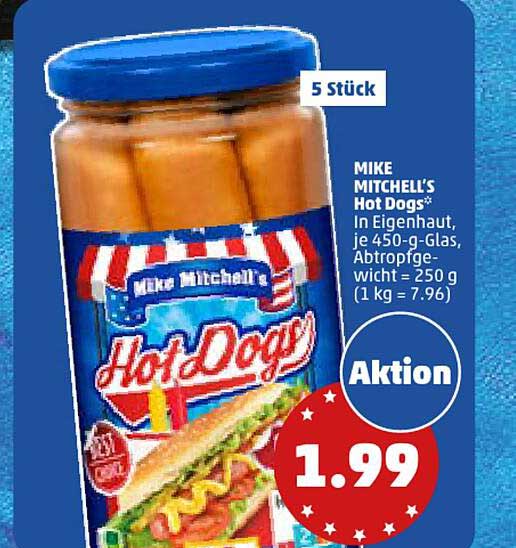 Mike Mitchell's Hot Dogs Angebot bei Penny - 1Prospekte.de