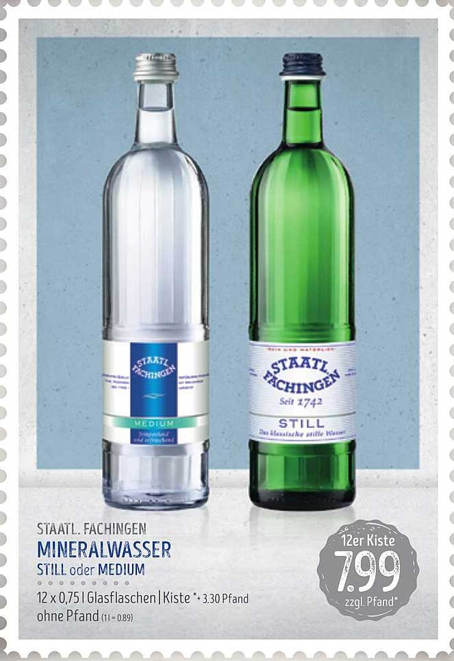 Vio Mineralwasser Still Oder Medium Angebot bei Alldrink - 1Prospekte.de