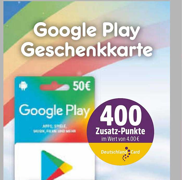 Google Play Geschenkkarte Angebot bei Netto Marken-Discount - 1Prospekte.de