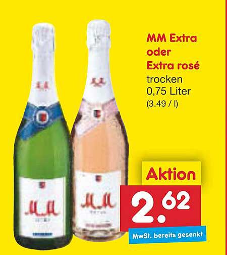Mm Extra Oder Extra Rosé Angebot bei Netto Marken-Discount - 1Prospekte.de