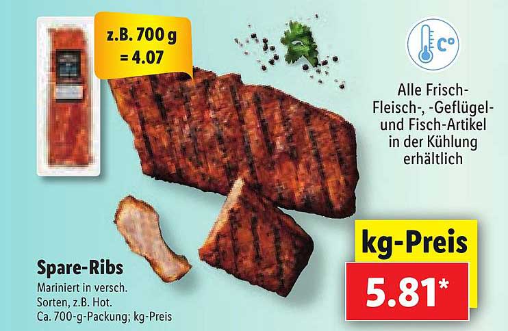 Spare-ribs Angebot bei Lidl - 1Prospekte.de