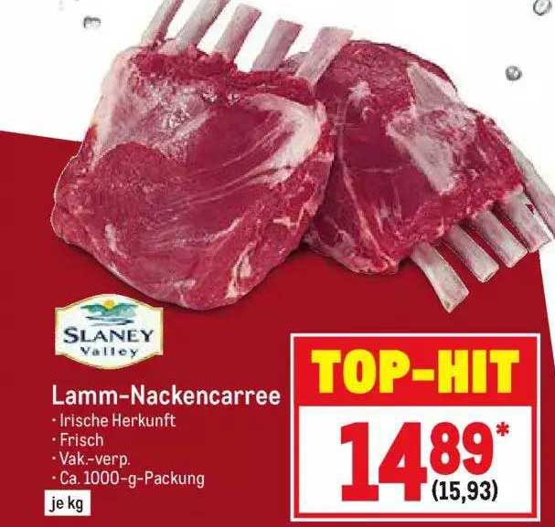 Lamm-nackencarree Slaney Valley Angebot bei METRO - 1Prospekte.de