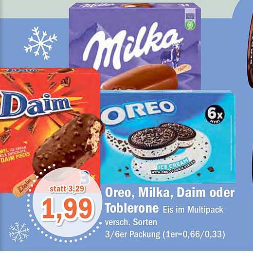 Oreo, Milk, Daim Oder Toblerone Angebot bei Aktiv Irma - 1Prospekte.de