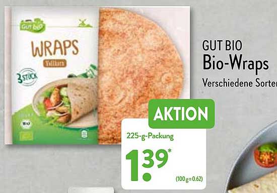 Gut Bio Bio-wraps Angebot bei ALDI Nord - 1Prospekte.de
