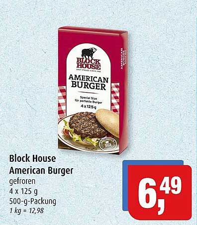 Block House American Burger Angebot bei Markant Markt - 1Prospekte.de