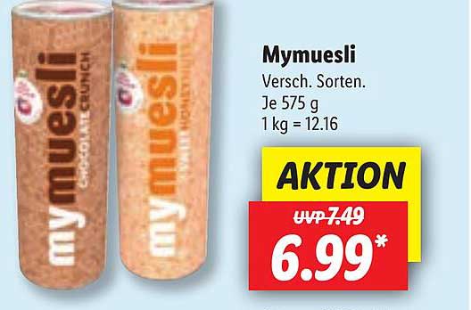 Mymuesli Angebot bei Lidl - 1Prospekte.de