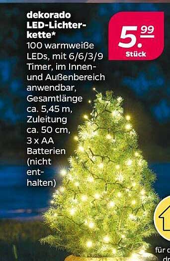 Dekorado Led-lichterkette Angebot bei Netto - 1Prospekte.de Dekorado Led-lichterkette Angebot bei Netto - 1Prospekte.de