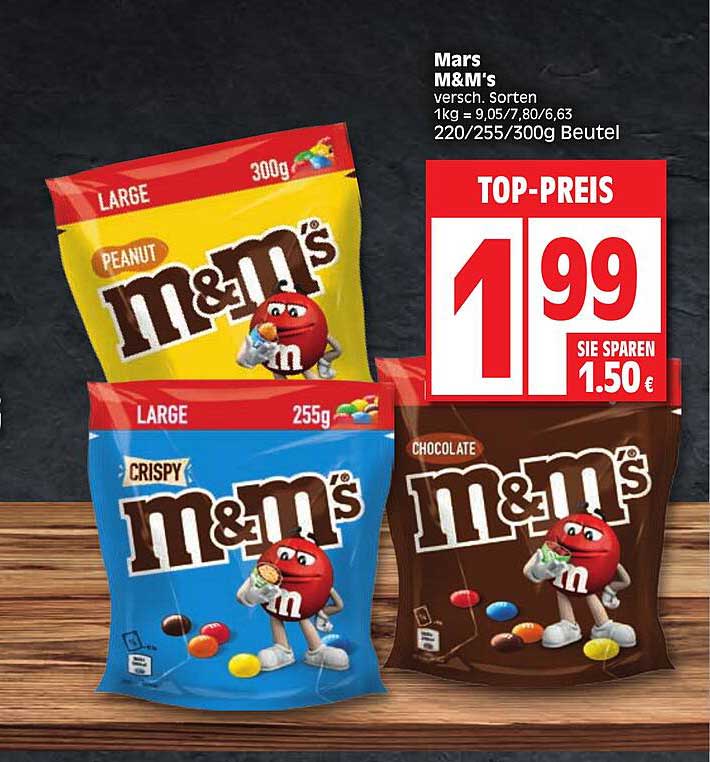 Mars M&m's Angebot bei EDEKA - 1Prospekte.de