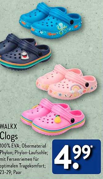 Walkx Clogs Angebot bei ALDI Nord - 1Prospekte.de