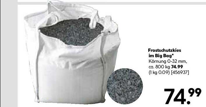 Frostschutzkies Im Big Bag Angebot bei Hellweg - 1Prospekte.de