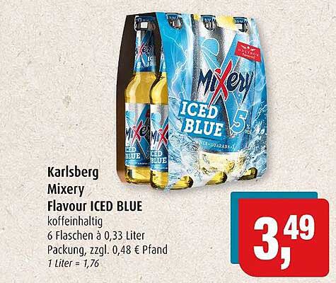 Karlsberg Mixery Flavour Iced Blue Angebot bei Markant