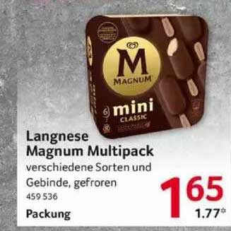 Langnese Magnum Multipack Angebot bei Selgros - 1Prospekte.de