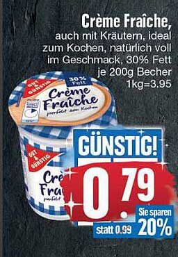 Gut & Günstig Creme Fraiche Angebot bei EDEKA - 1Prospekte.de