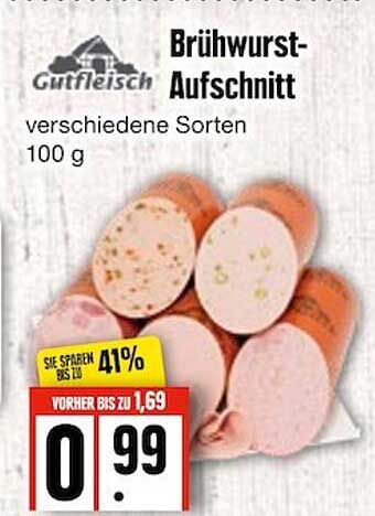 Gutfleisch Fleischwurst Angebot bei EDEKA