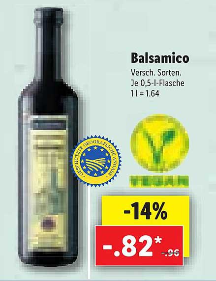 Balsamico Angebot bei Lidl - 1Prospekte.de