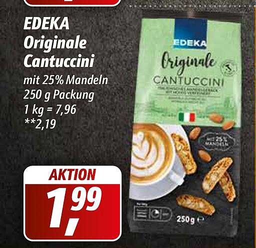 Edeka Originale Cantuccini Angebot bei Simmel - 1Prospekte.de