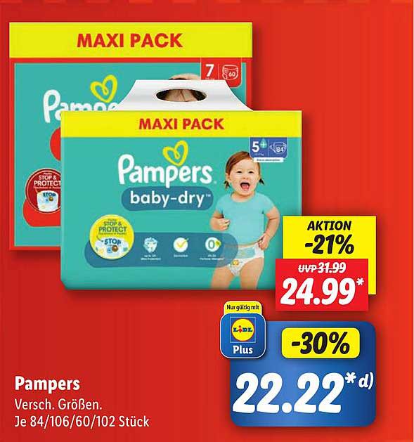 Pampers Angebot Lidl
