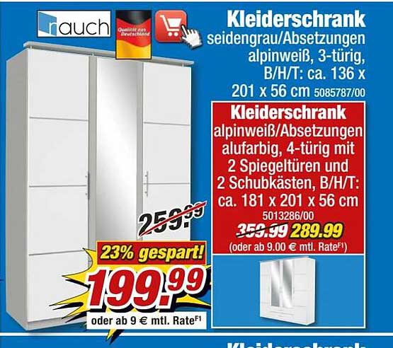 Fabelhafte Poco Kleiderschrank Angebot Fotos