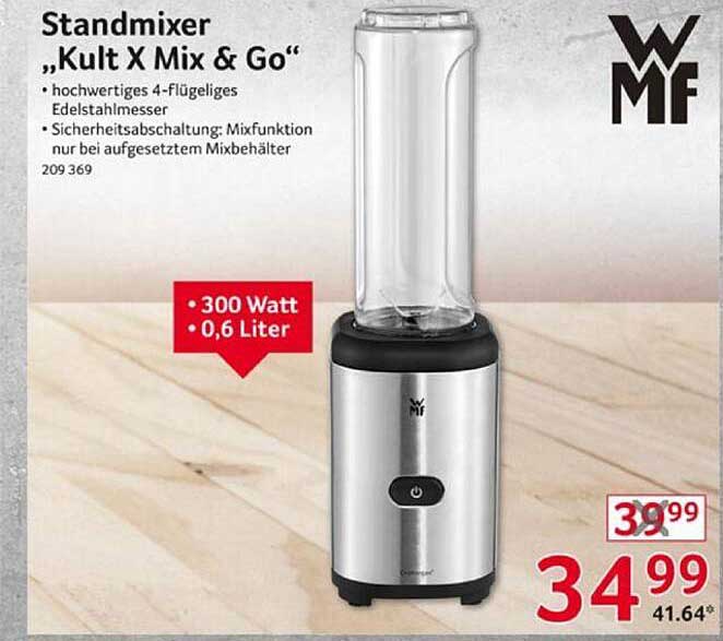 Standmixer „kult X Mix & Go” Wmf Angebot bei Selgros - 1Prospekte.de