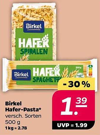 Birkel Hafer-pasta Angebot bei Netto - 1Prospekte.de
