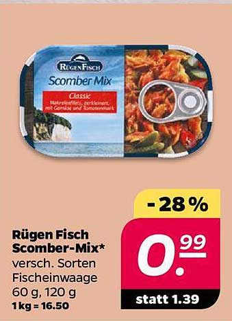 Rügen Fisch Scomber-mix Angebot bei Netto - 1Prospekte.de
