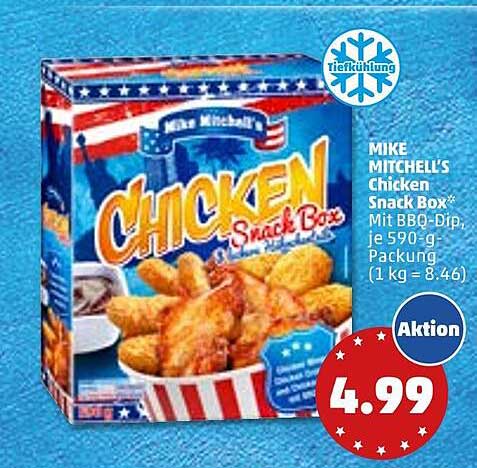 Mike Mitchell's Chicken Snack Box Angebot bei Penny - 1Prospekte.de