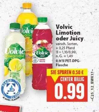 Volvic Limotion Oder Juicy Angebot bei E Center - 1Prospekte.de