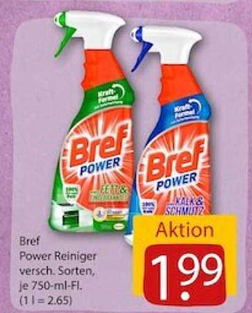 Bref Power Reiniger Angebot bei REWE - 1Prospekte.de