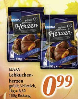 Edeka Lebkuchen Herzen Angebot bei Inkoop - 1Prospekte.de