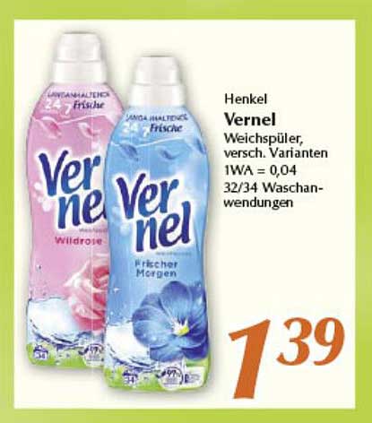 Henkel Vernel Angebot bei Inkoop - 1Prospekte.de