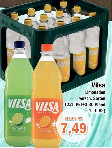 Vilsa Limonaden Angebot bei Aktiv Irma - 1Prospekte.de