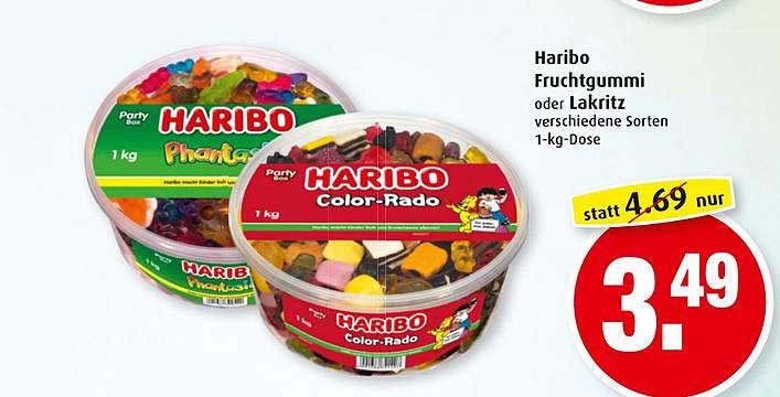 Haribo Fruchtgummi Oder Lakritz Angebot bei Markant - 1Prospekte.de