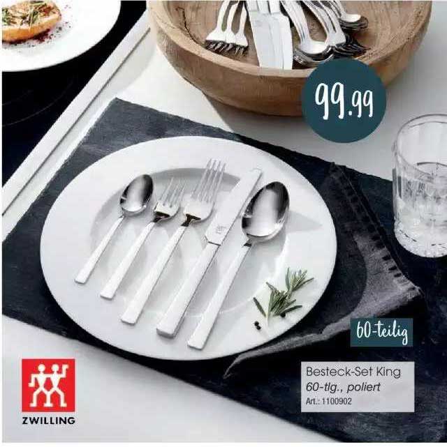 Zwilling Besteck-set King Angebot bei Zurbruggen