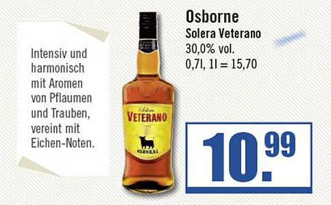 Osborne Solera Veterano Angebot bei Zisch - 1Prospekte.de