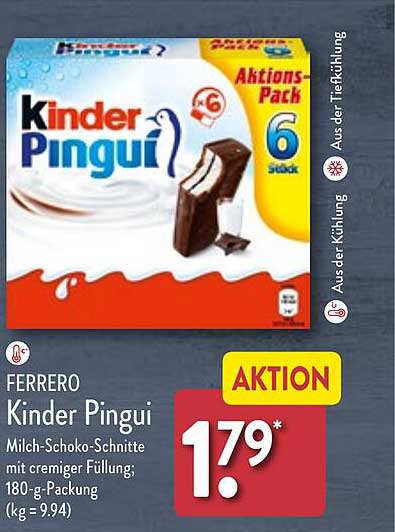 Ferrero Kinder Pingui Angebot bei ALDI Nord - 1Prospekte.de