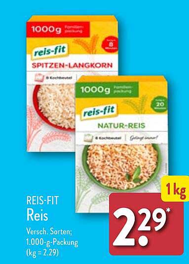 Reis-fit Reis Angebot bei ALDI Nord - 1Prospekte.de