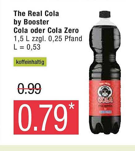 By Booster The Real Cola Oder Cola Zero Angebot bei NP Discount ...