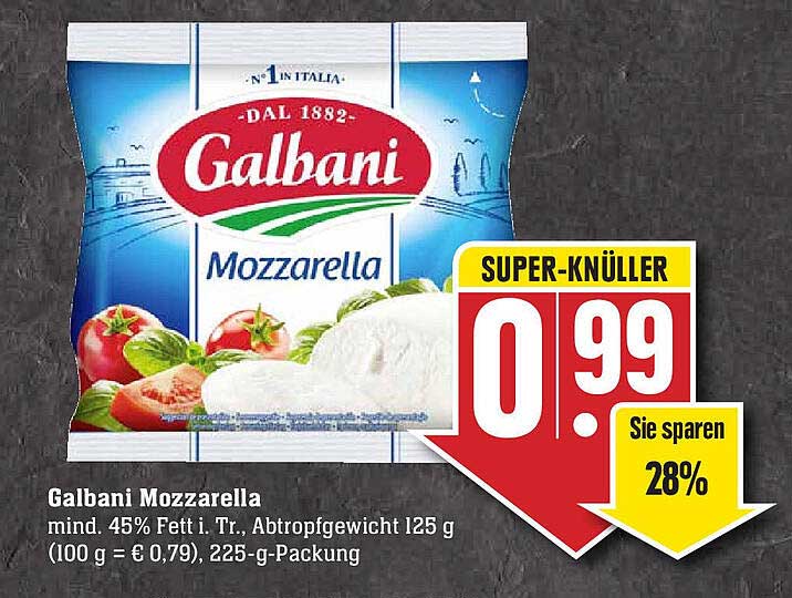Galbani Mozzarella Angebot bei EDEKA - 1Prospekte.de