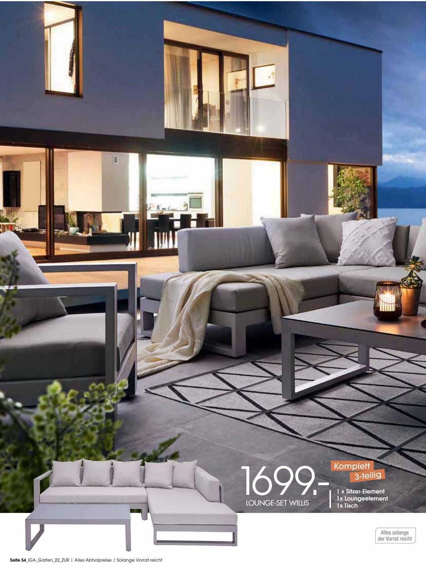 Lounge-set Wilus Angebot bei Zurbrüggen - 1Prospekte.de