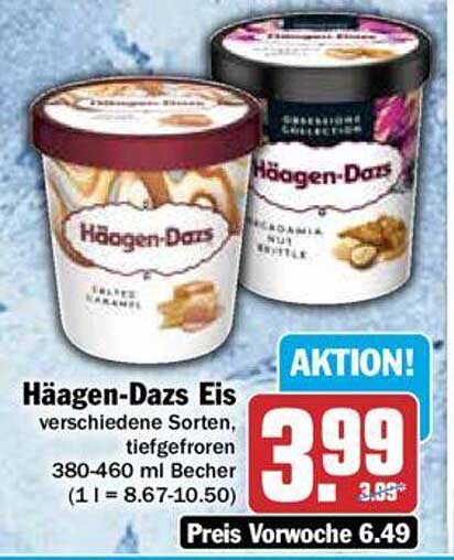 Häagen-dazs Eis Angebot bei Hit - 1Prospekte.de