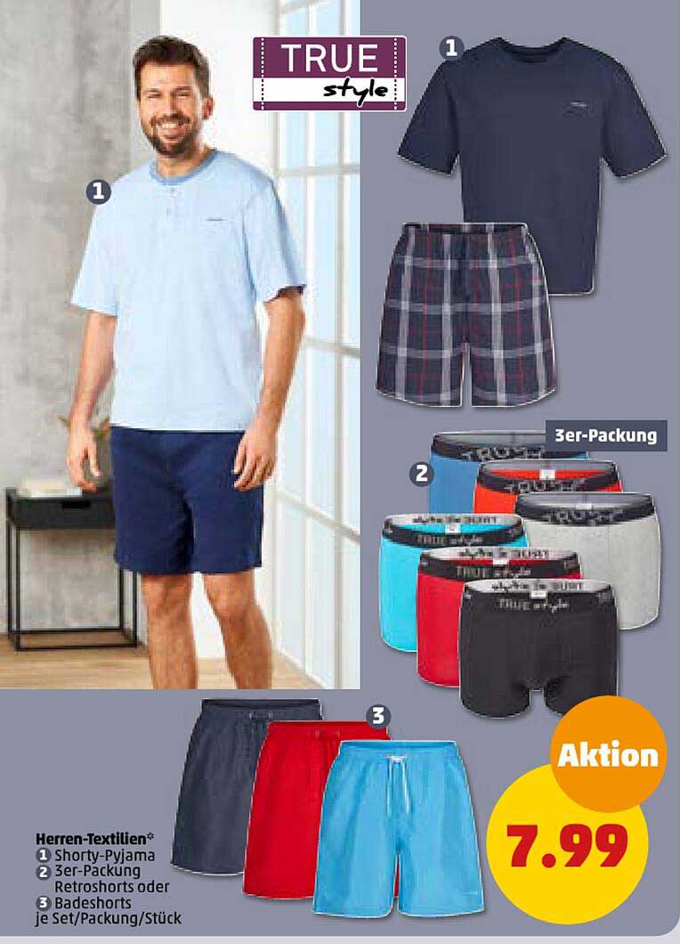 Herren-textilien True Style Angebot bei Penny - 1Prospekte.de