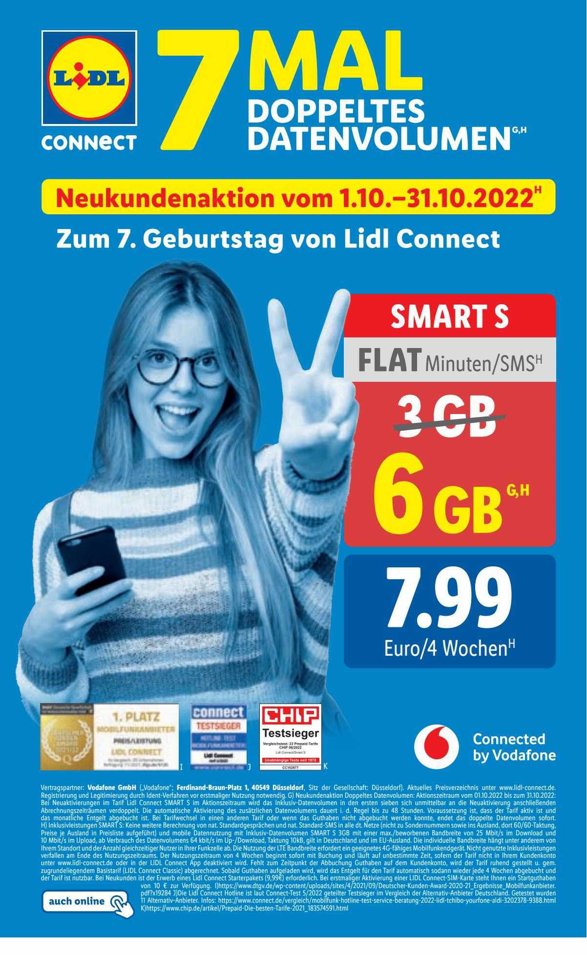 Lidl Connecty Smart S Flat Angebot bei Lidl - 1Prospekte.de