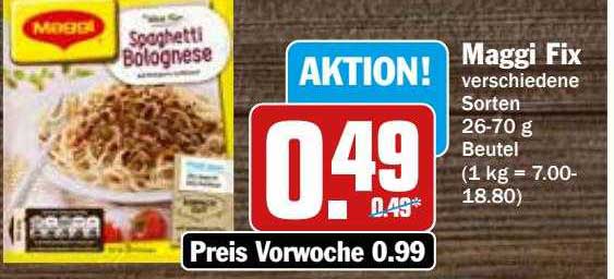 Maggi Fix Angebot bei Hit - 1Prospekte.de