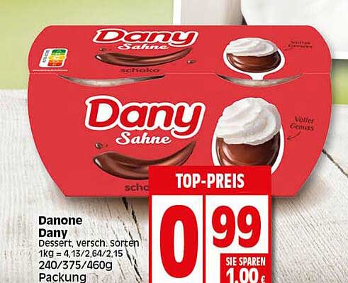 Danone Dany Angebot bei Elli Markt - 1Prospekte.de