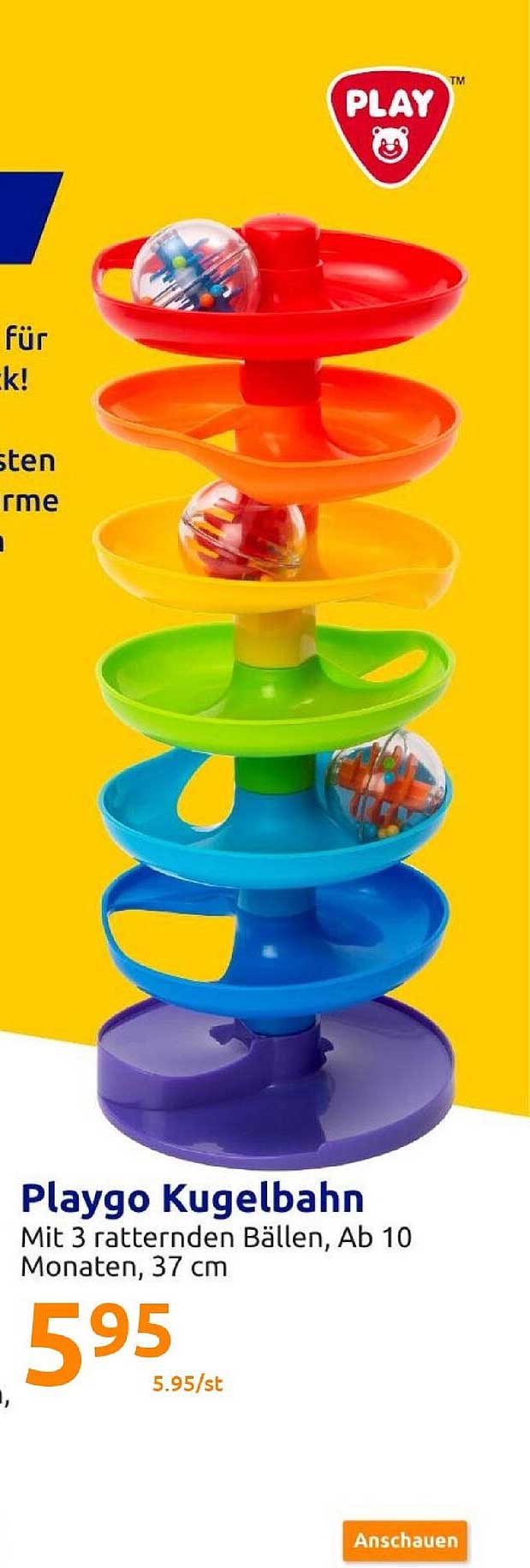 Playgo Kugelbahn Angebot bei Action - 1Prospekte.de