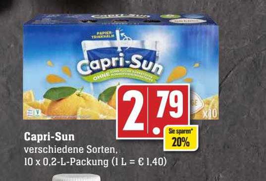 Capri-sun Angebot bei Scheck-in-Center - 1Prospekte.de