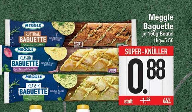 Meggle Baguette Angebot bei E Center - 1Prospekte.de