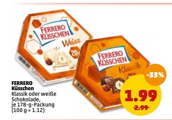 Ferrero Küsschen Angebot bei Penny - 1Prospekte.de