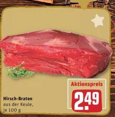 Hirsch-braten Angebot bei REWE - 1Prospekte.de